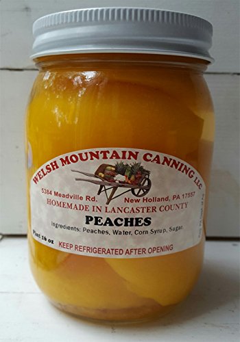 Amazon.com : Amish Peaches (halves), 16 Oz. Jar (Pack of 2) : Grocery ...