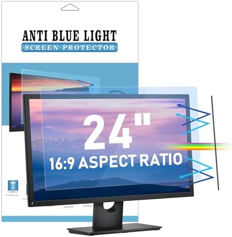 LAMA 24 Inch Blue Light Blocking Screen Protector, Universal Computer ...
