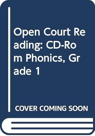 Open Court Reading: CD-Rom Phonics, Grade 1: WrightGroup/McGraw-Hill ...