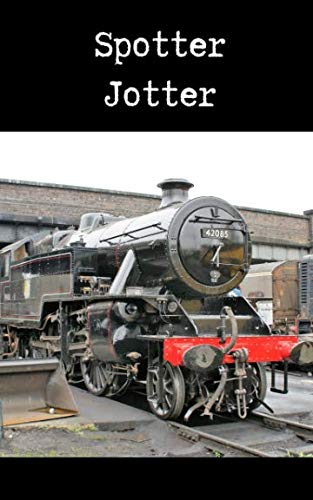 Spotter Jotter: Notebook for recording train numbers and details. Great ...