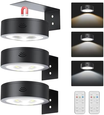 LED Picture Light Wireless Battery Operated Poster Light,Remote Control ...