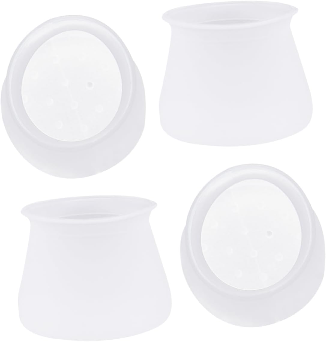 HOMSFOU 1 Set 4 Pcs Silicone Table and Chair Cover Table Leg Covers ...
