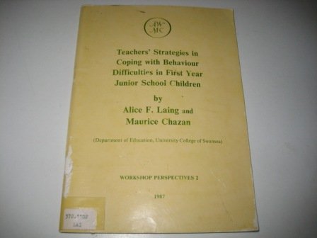 Teachers Strategies in Coping with Behaviour Difficulties in First Year ...