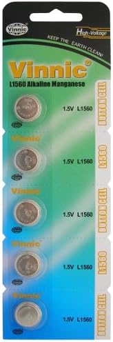 Amazon.com: Vinnic - Five PX625 (L1560) Alkaline-Manganese Batteries ...