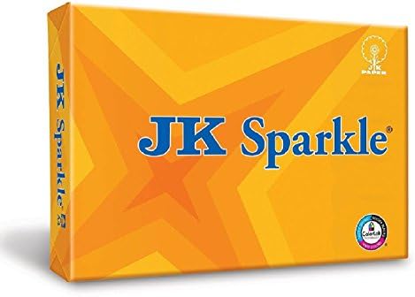 JK Sparkle Paper - A4 Size, 70 GSM, 1 Ream, 500 Sheets : Amazon.in ...