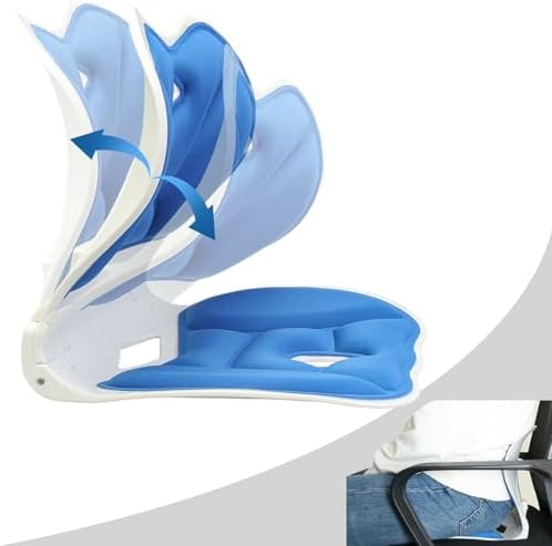 Amazon.com: FOWSRHRG Lumbar Back Support for Chair - Foldable Ergonomic ...