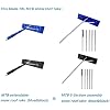 Amazon.com : Black 25 Inch x 6 Inch Replacement Poly Blade for Snow ...