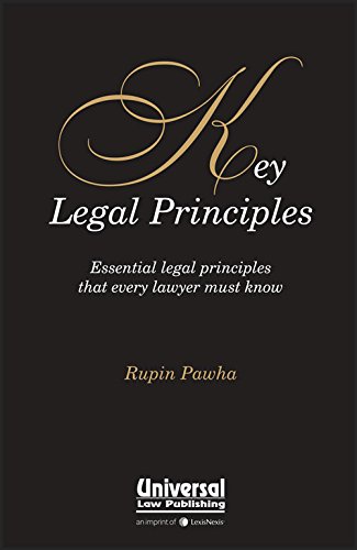 Buy Key Legal Principles Essential legal Principles that every lawyer ...