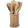 Amazon.com: Core Bamboo Classic 14-Piece Kitchen Utensil Set, Natural ...
