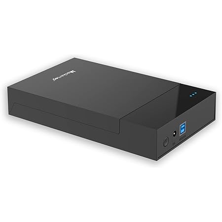 Mackertop Hard Drive Enclosure 3.5 Inches, USB 3.0 to SATA External ...