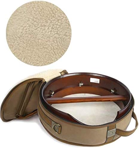 McBrides Deluxe 18" Bodhran Irish Drum Cover/Case/Bag - Brown : Amazon ...