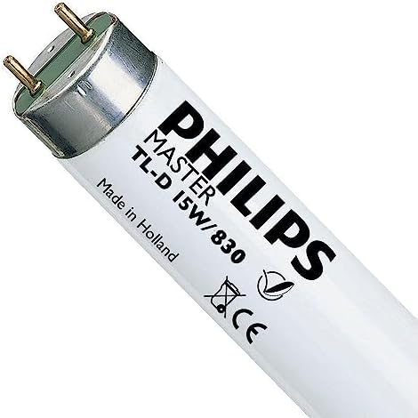 Philips 15W TL-D Fluorescent lamp, 15 watt 830 : Amazon.co.uk: Lighting