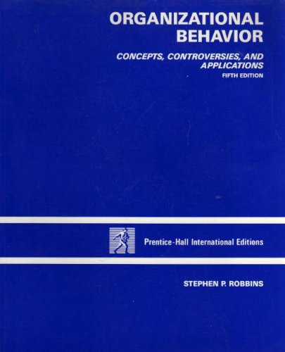 Organizational Behaviour: Robbins, Stephen P.: 9780136406990: Amazon ...