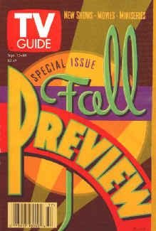 TV Guide Sept 12-18 1998 Fall Preview: TV Guide: Amazon.com: Books