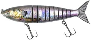 Amazon.com : Game On Lures Swagger Series 9" Multi-Jointed Fishing Lure ...