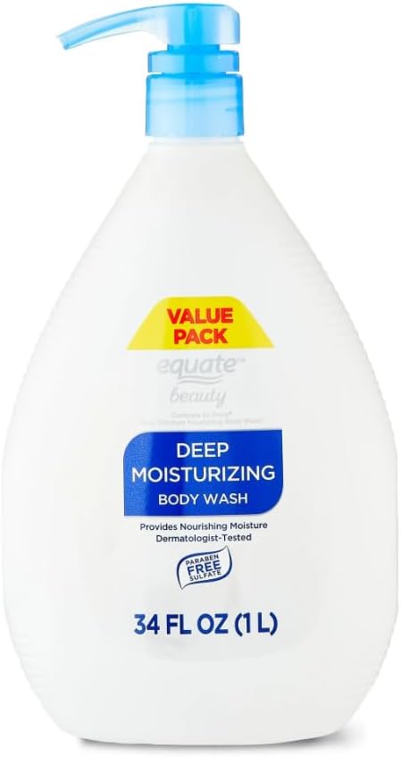 Amazon.com : Equate Beauty Body Wash, 34 fl oz (Deep Moisturizing ...