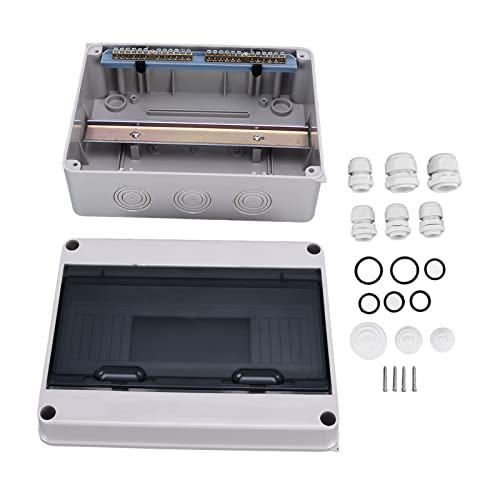 Distribution Box, 12W 12WAY Distribution Protection Box IP65 Waterproof ...