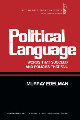 Amazon.com: Political Language: Words That Succeed and Policies That ...