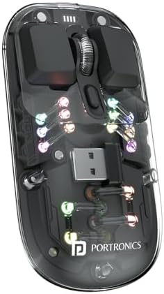 Amazon.in: Buy Portronics Toad 7 Wireless Mouse, Bluetooth 5.3V & 2.4 ...