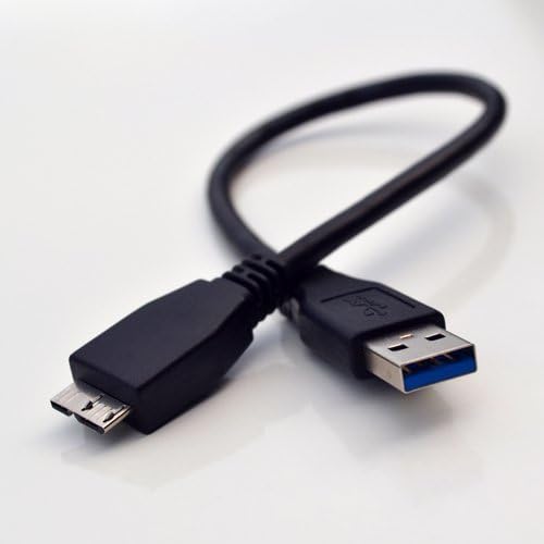 Consoletronic 30cm/1ft Superspeed 3.0 USB Data Synk Cable Lead for ...