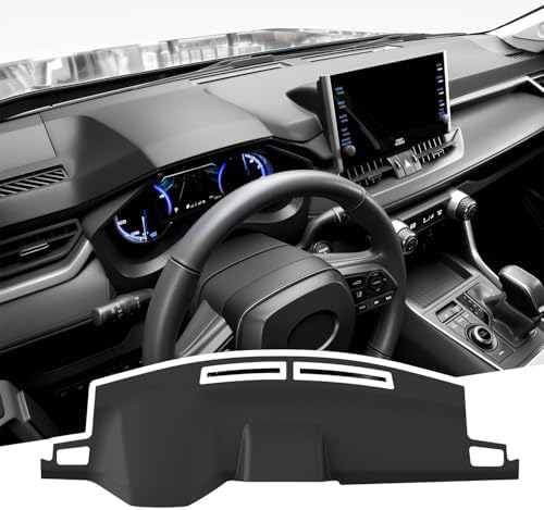 Amazon.com: Xipoo Dashboard Cover Compatible with 2019-2025 Toyota RAV4 ...