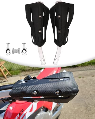 Fewfuss Dirt Bike Hand Guards with Grips - Universal Motorcycle ...