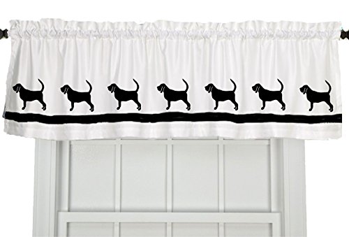 Amazon.com: Bloodhound Dog Window Valance/Window Treatment - In Your ...