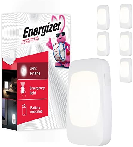 GE home electrical Luz nocturna LED de fallo de alimentación 4 en 1 ...