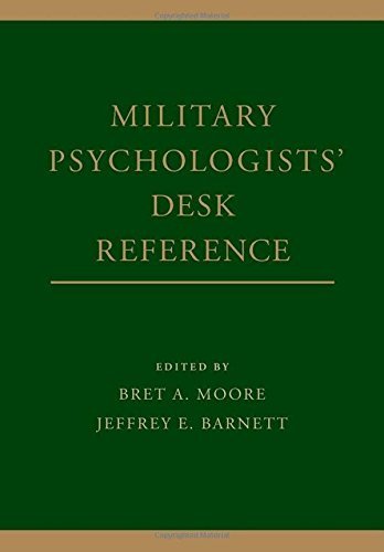 Military Psychologists' Desk Reference (2013-07-30): unknown author ...