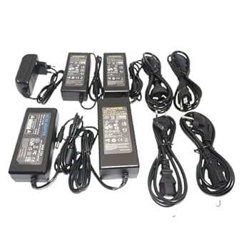 Amazon.com: 1pcs LED Power Adapter DC5V/DC12V/DC24V 1A 2A 3A 5A 7A 8A 10A Suitable for 5V 12V ...