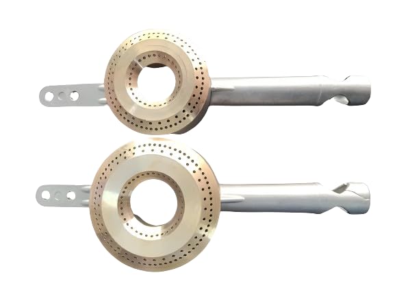 Poojay - Gas Stove Burner Set (Big & Small) - Brass : Amazon.in: Home ...