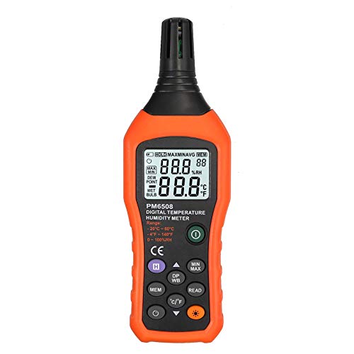 Buy Neoteck Digital Psychrometer, Industrial-Grade Hygrometer ...