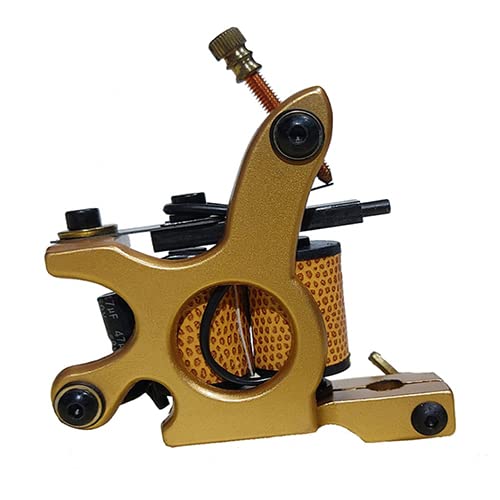 Line Art Tattoo Golden Coil Tattoo Machine : Amazon.in: Beauty