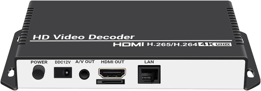 Amazon.com: URayCoder H.265 H.264 HD Video Audio Decoder IP Camera ...