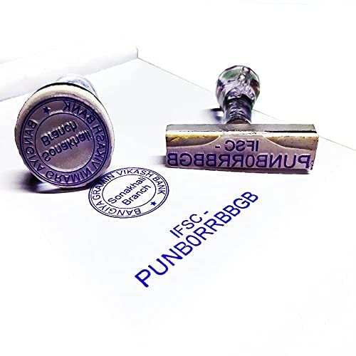 Computerised Polymer Rubber Stamp by RJ13 Rectungular or Square or ...