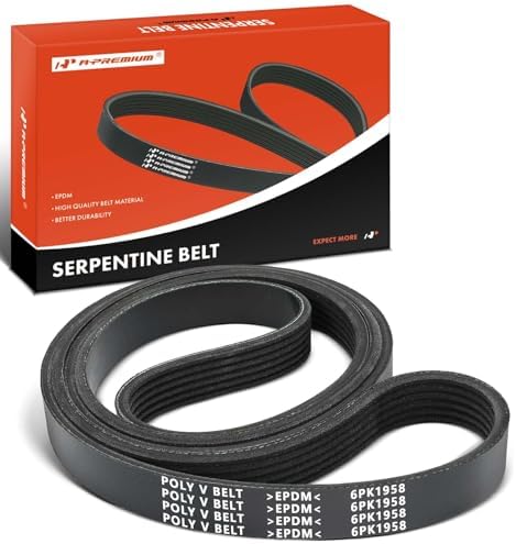 A-Premium Engine Serpentine Drive Belt Compatible with Dodge, Chevrolet ...