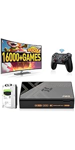 Amazon.com: Super Console X4 Plus Retro Game Console Pre-Built-in 65000 ...
