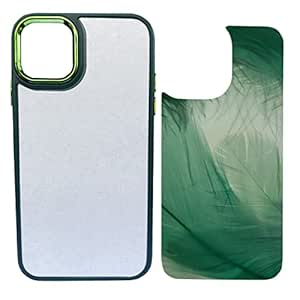 JUSTRY 5PCS Sublimation Blank Phone Case Bulk Covers Compatible with iPhone 11, 6.1-Inch, Easy ...