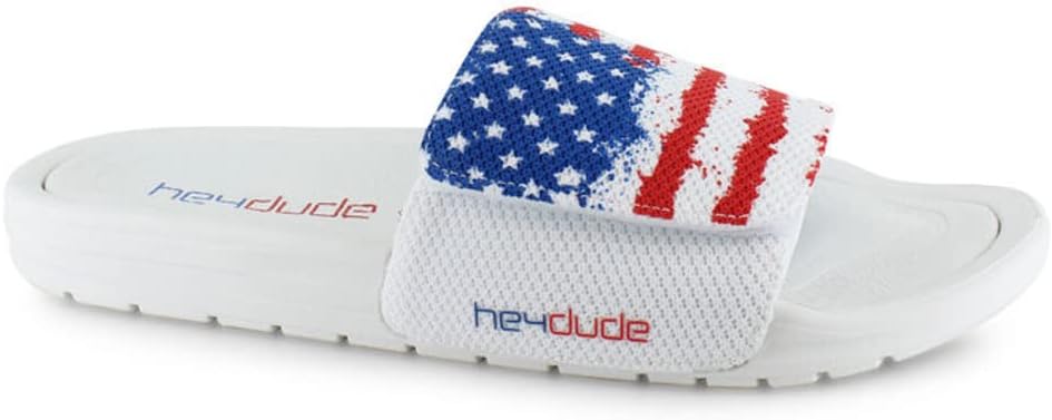 Hey Dude Men's Phoenix Men & Women | Men's Slides | Men's Slip On ...