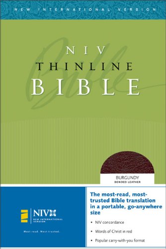 NIV Compact Thinline Bible: Zondervan: 9780310937715: Amazon.com: Books