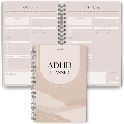 ADHD Daily Planner for Neurodivergent Adults - Productivity Daily ...