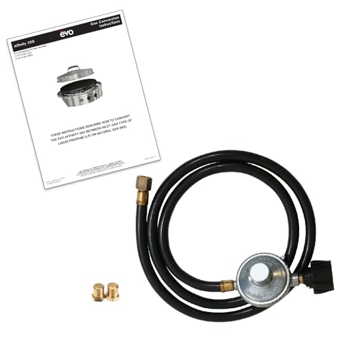 Evo Gas Conversion Kit for Affinity 25G from NG to LP - Grill Master Inc.