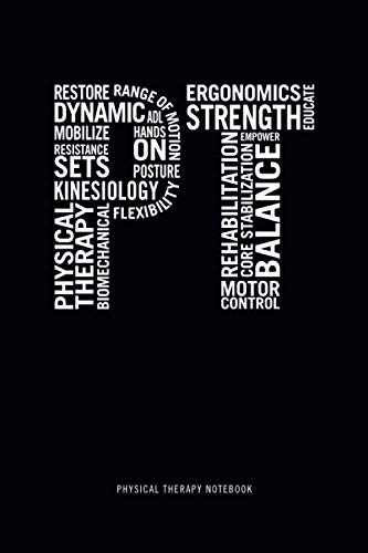 Physical Therapy Notebook: Physical Therapist 6x9 Blank Lined Journal ...