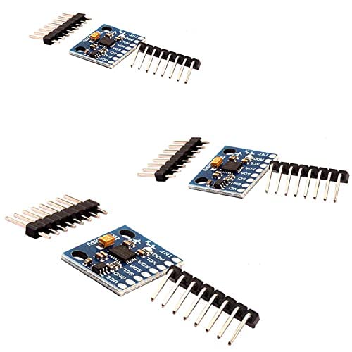 3pcs GY-521 MPU-6050 MPU6050 3 Axis Accelerometer Gyroscope Module 6 DOF 6-axis Accelerometer ...