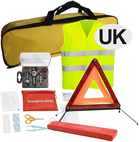AA French Travel Kit AA5465 - Breathalysers, Warning Triangle, UK Badge ...
