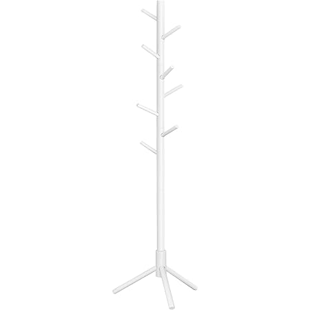 Amazon.com: Milliard Kids Coat Tree Rack Hanger Wooden White Rack ...