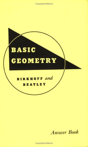 Amazon.com: Basic Geometry: Answer Book (Ams Chelsea Publishing, 162 ...