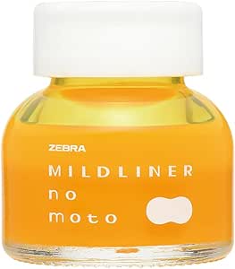 Amazon.co.jp: ゼブラ 蛍光ペン ボトルインク マイルドライナーのもと マイルドレモンイエロー P-WI1-MLY : 文房具・オフィス用品