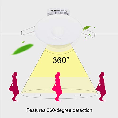 Motion Detector Light Switch, Motion Sensor Switch, Recessed Microwave ...