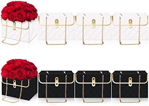 Amazon.com: NADUSEP Flower Box Paper Bouquet Storage Bucket, Florist ...